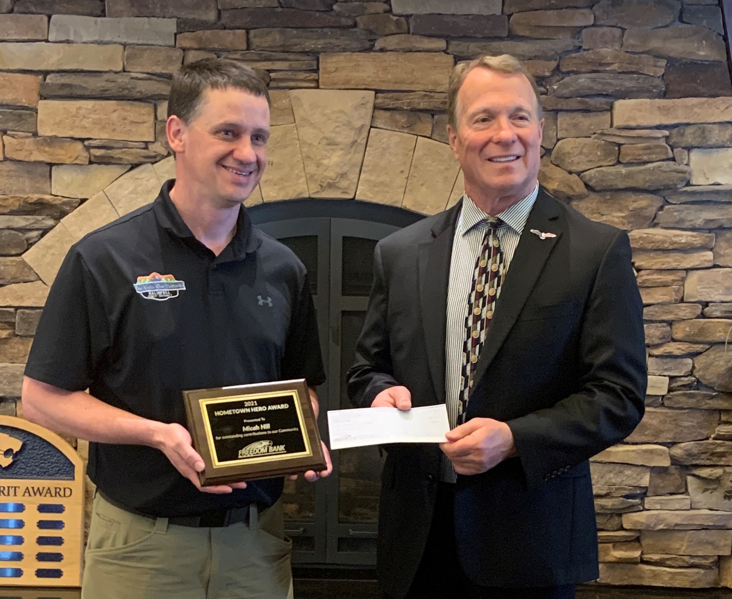 Micah Hill – April Hometown Hero Award Winner - Freedom Bank MT